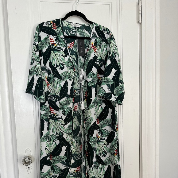 Rachel Zoe | Swim | Nwt Tags Rachel Zoe Beach Caftan With Palm Print ...